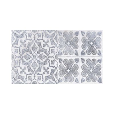 Плитка вставка 200x400 мм "Кампанилья" 1641-0094 декор 2 сорт 1 ГОСТ ...